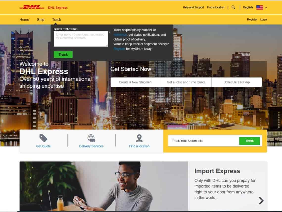 Kiểm Tra Tracking, Theo Dõi Với DHL, UPS, FedEx